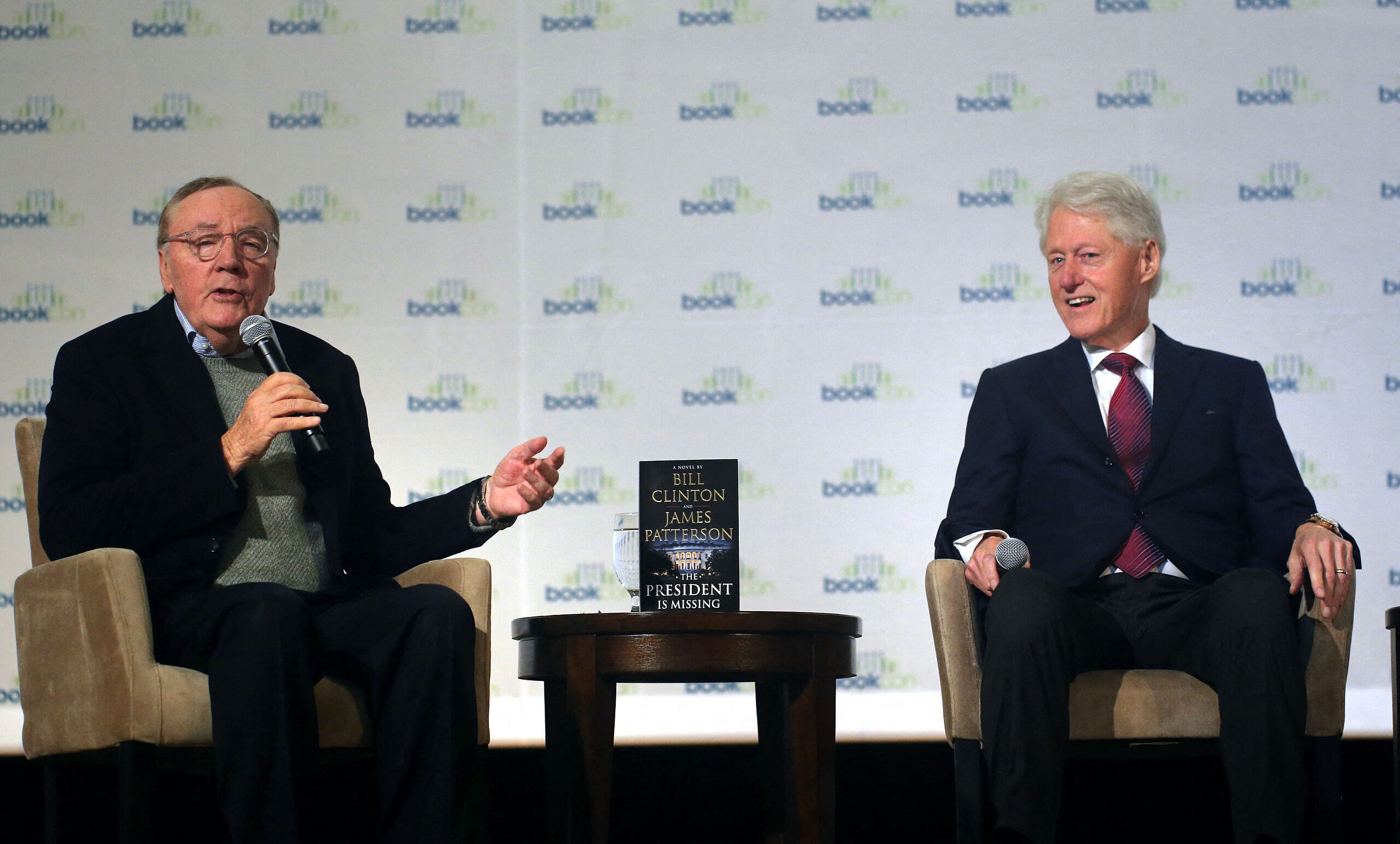 Bill Clinton And James Patterson Unveil Their Latest Collaboration