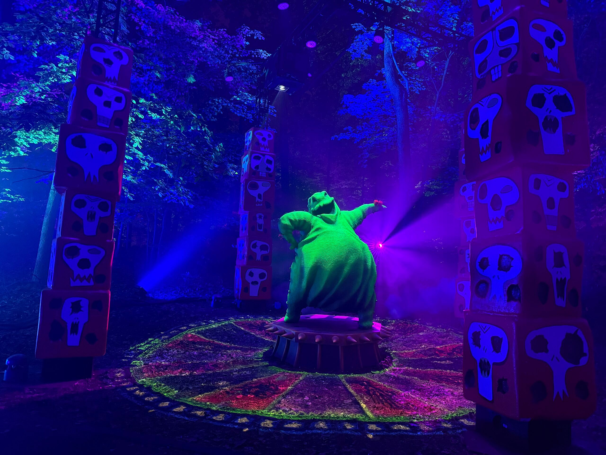 Step Into Tim Burton’s World: 'Nightmare Before Christmas' Light Trail ...