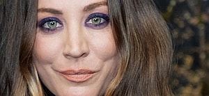 Kaley Cuoco Wears Nothing Beneath Her See-Through Dress