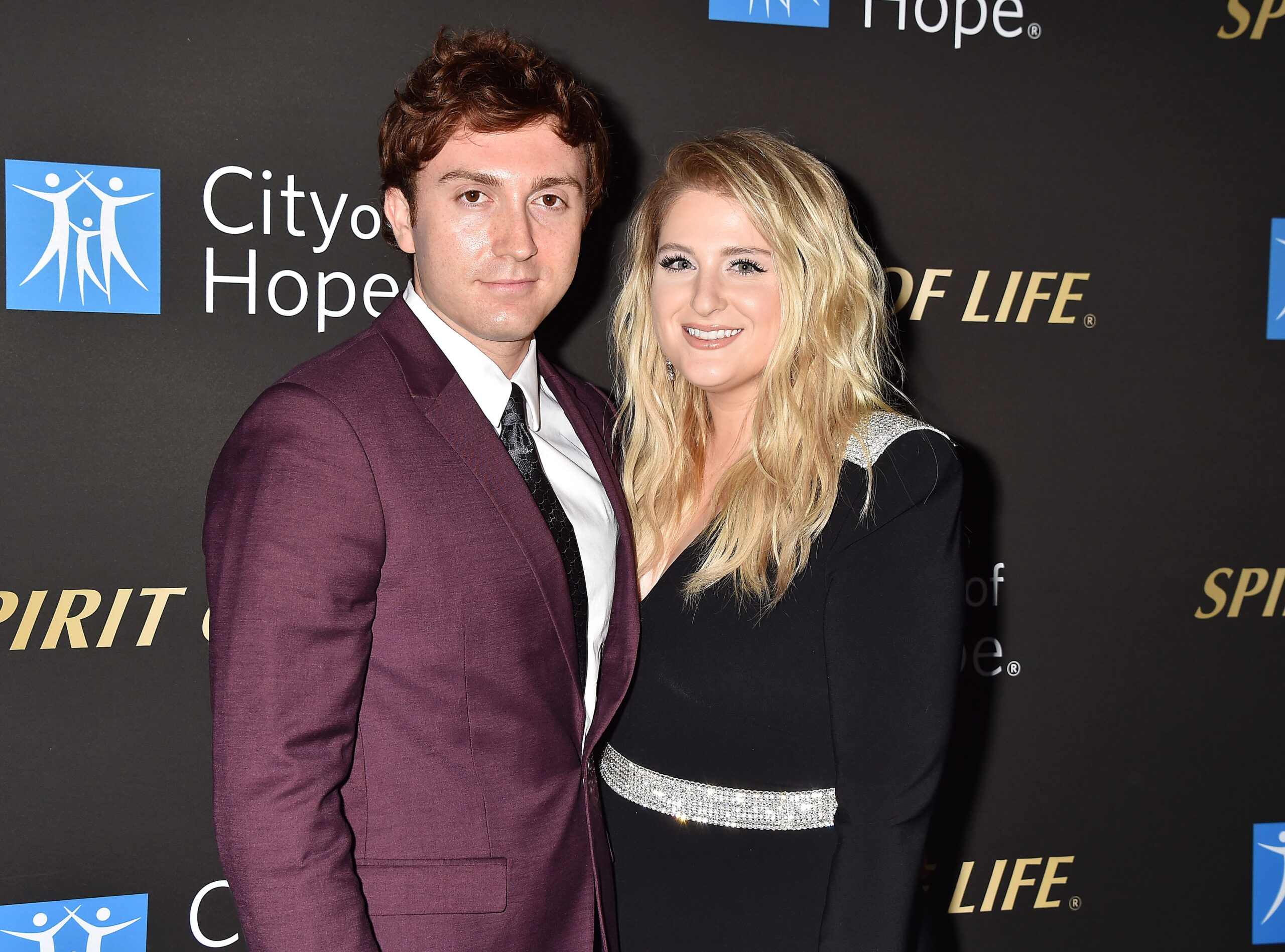 Pregnant Meghan Trainor Applauds Husband's Shaving Skills