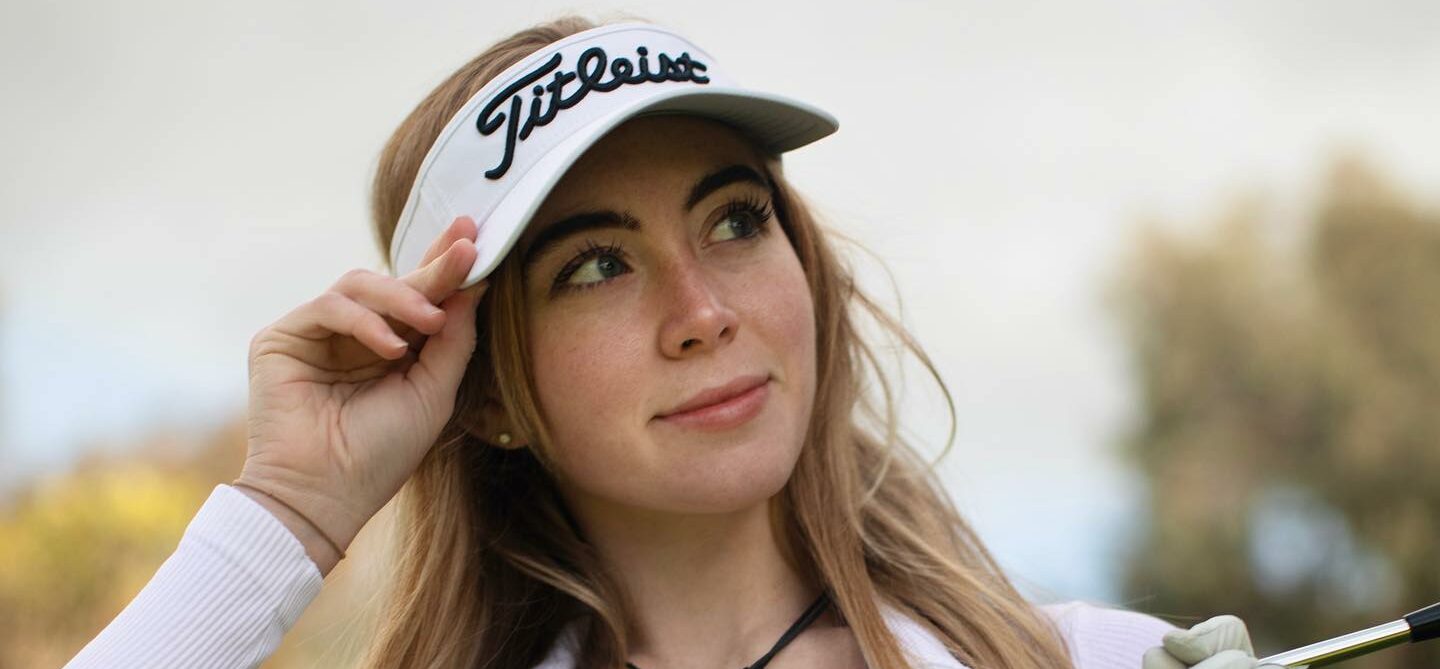 Golfer Grace Charis In Crop Top Tries Her Hand At Archery