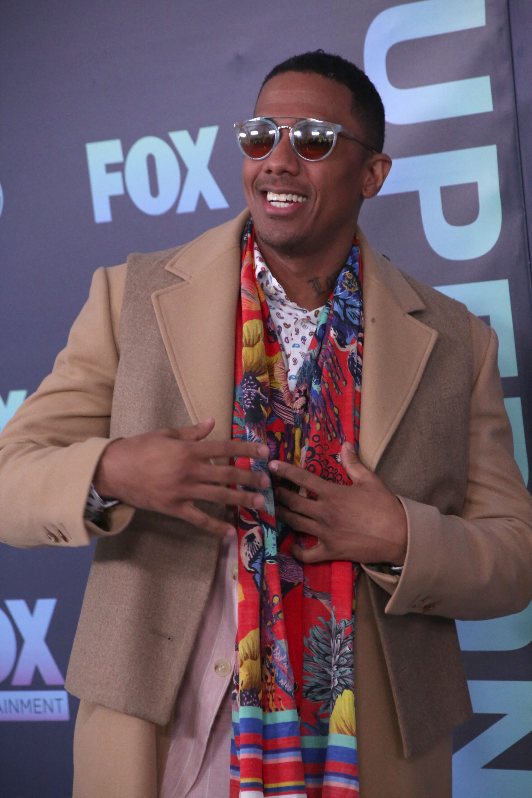 Nick Cannon Gleefuly Eats Chicken Nugget Picked From The Floor