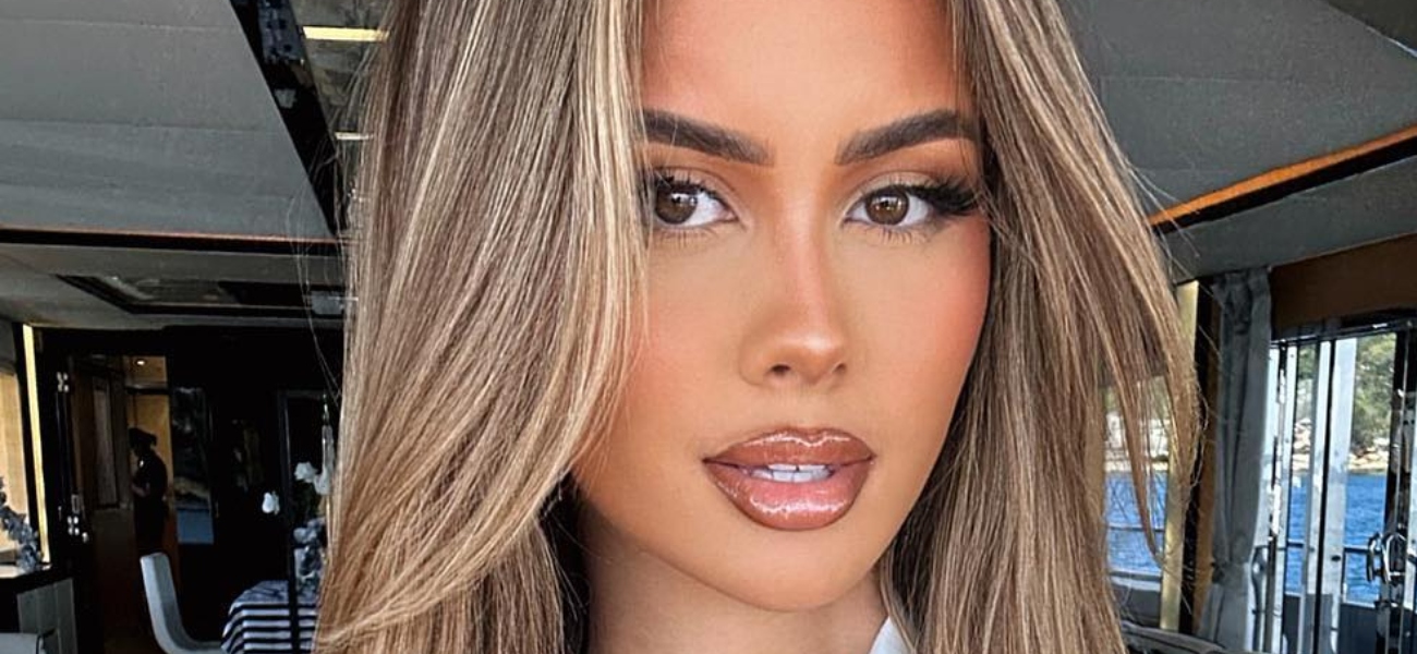 Tarsha Whitmore In Plunging Bikini Sunbathe Is 'Something Else'