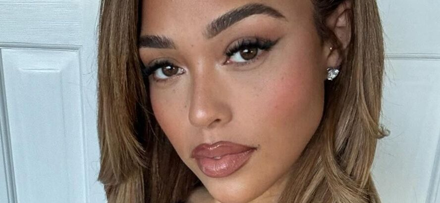 Jordyn Woods In Her Cheeky Red Bikini Is Deemed 'Body Goals'