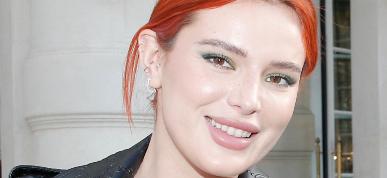 Bella Thorne Told String Bikini Doesn't 'Fit' While Popping Out