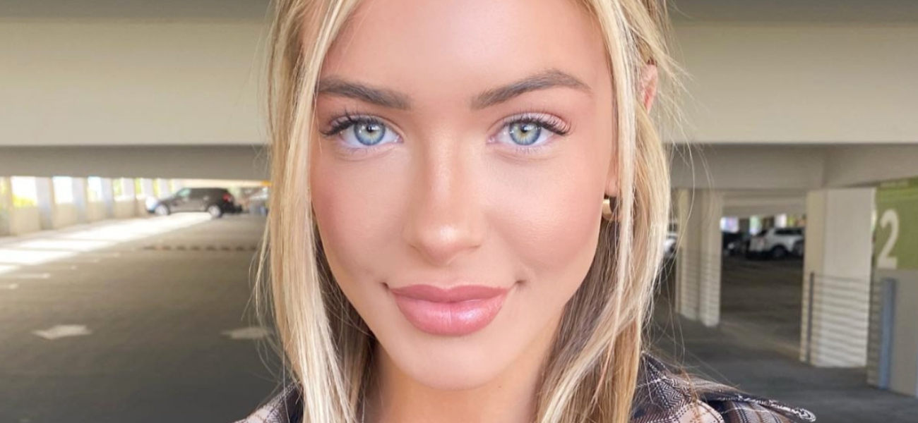 Hannah Palmer Celebrates 'Nature' In String Bikini By A Waterfall