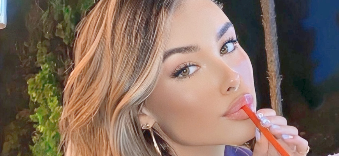 Madison Beer In String Bikini Gets Wet 'N Wild Drinking In Hot Tub