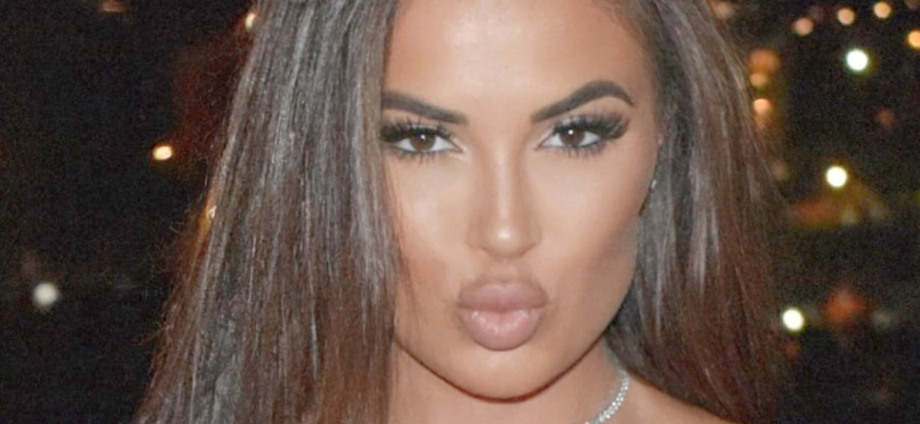 Rachel Bush In Braless Minidress Celebrates Her Noodles