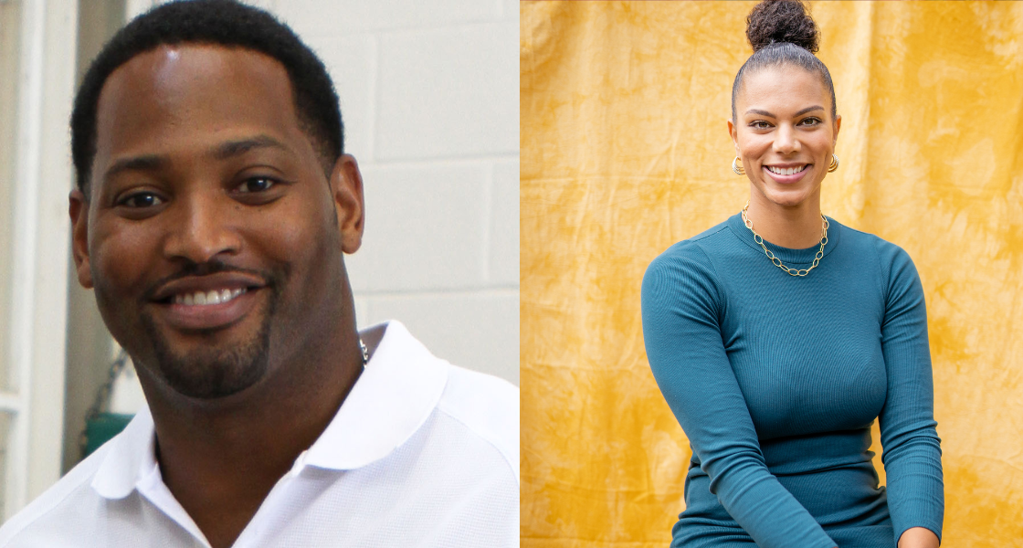 March Madness Fun At Fashion Show Mall With Robert Horry & Alysha Clark