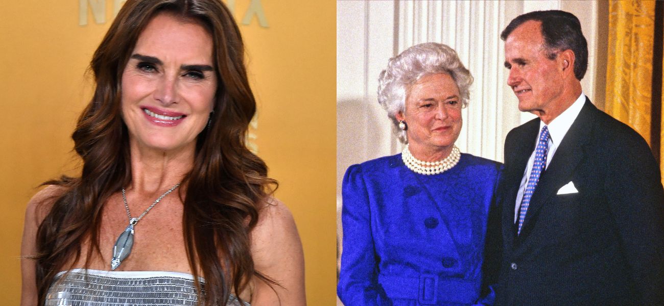Brooke Shields Walked In On George H.W. And Barbara Bush In The Bedroom