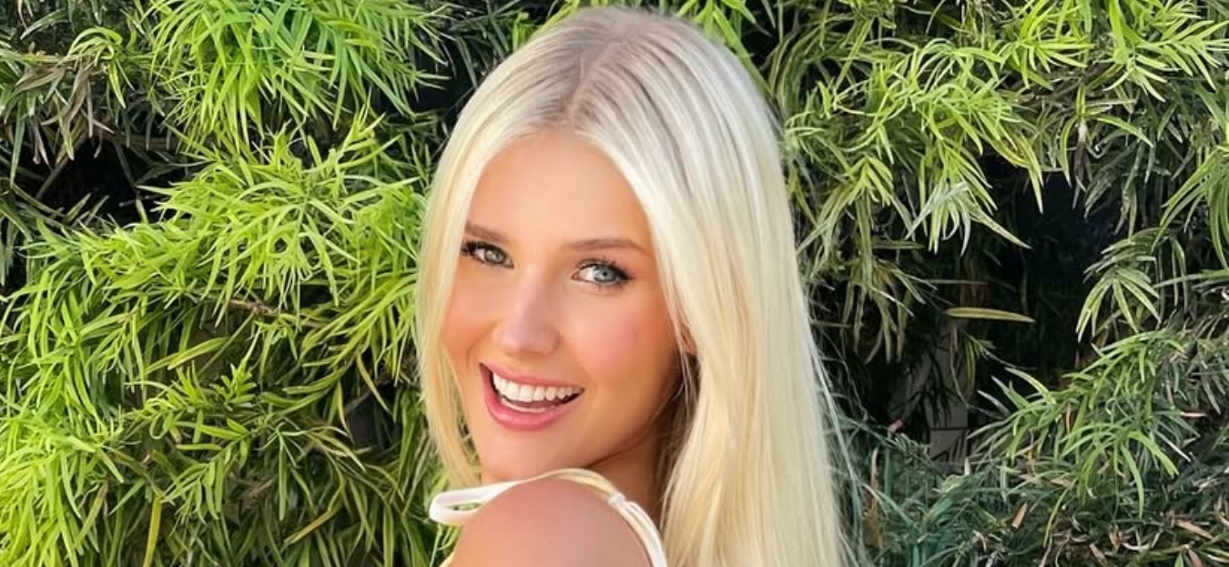 Allie Dunn Stuns In Gradient String Bikini For 'Soft Girl Era'