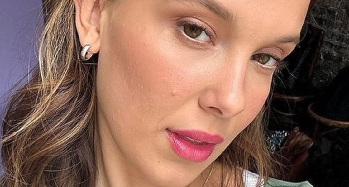 Millie Bobby Brown Shows Off Her 'Cherries' In Bathroom Undies