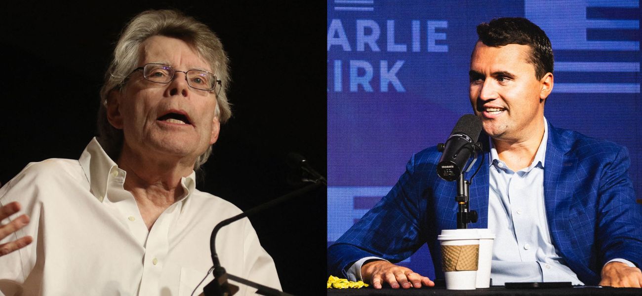 Stephen King Deletes Viral Post About Charlie Kirk Amid Backlash