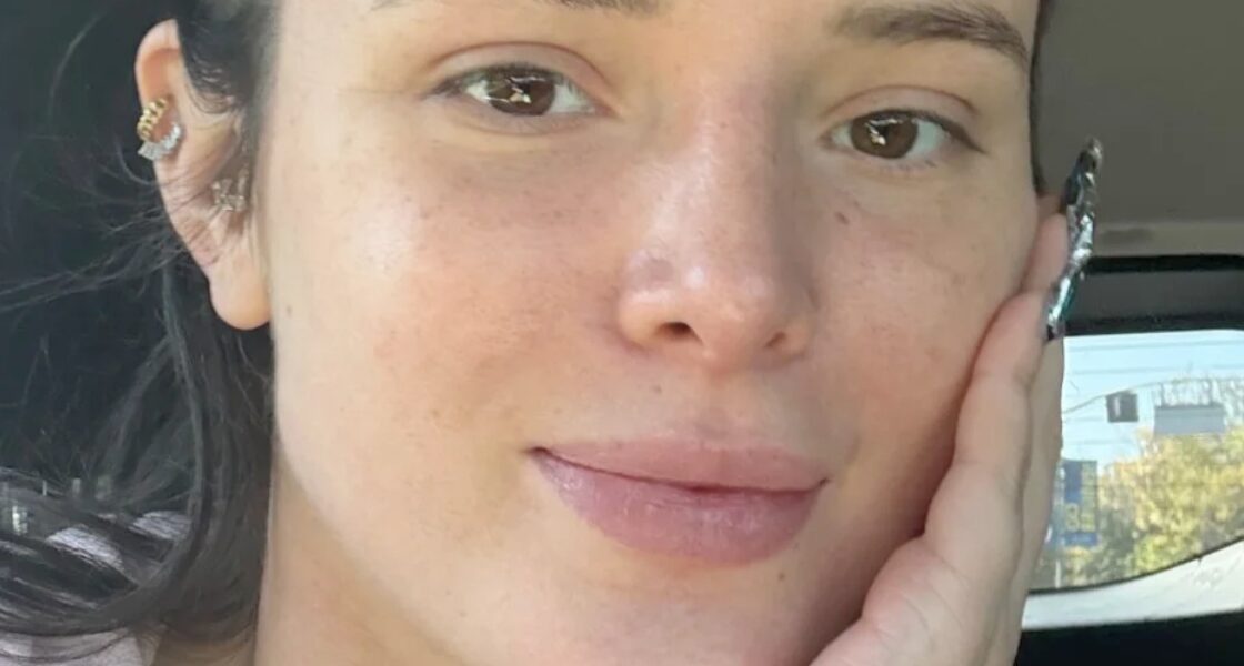 Bella Thorne Highlights 'Chunky' Bikini Body On A Balcony