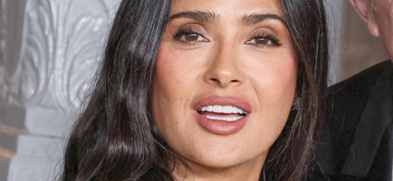 Salma Hayek Doing Bikini Yoga Told She's A 'Nuisance'